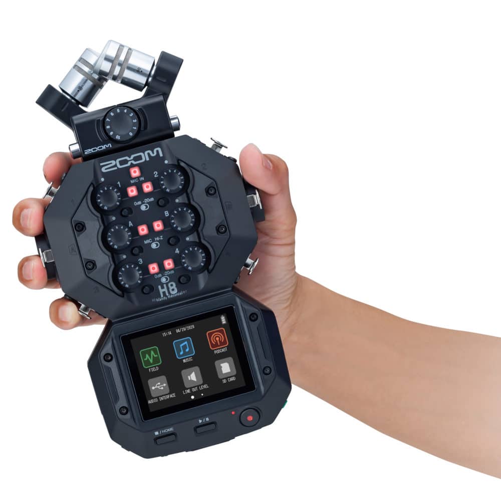 Zoom Gravador de Áudio H8 « Royal Music